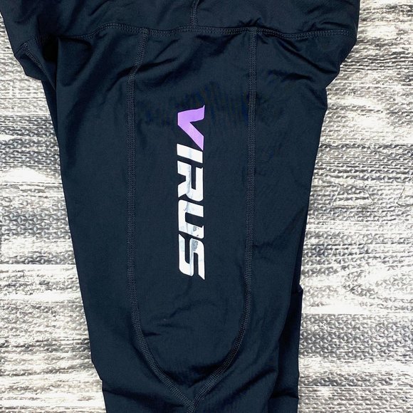 Virus | Pants & Jumpsuits | Virus Compression Pants In Black Energy ...